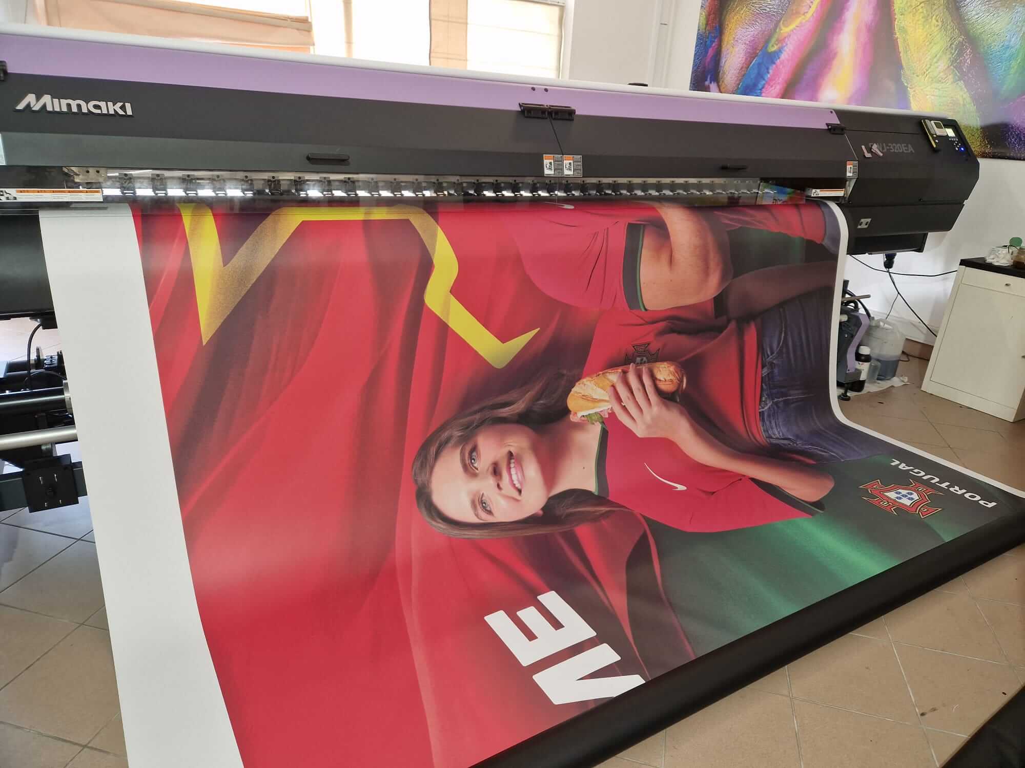 PVR Print Impressão digital pequeno e grande formato